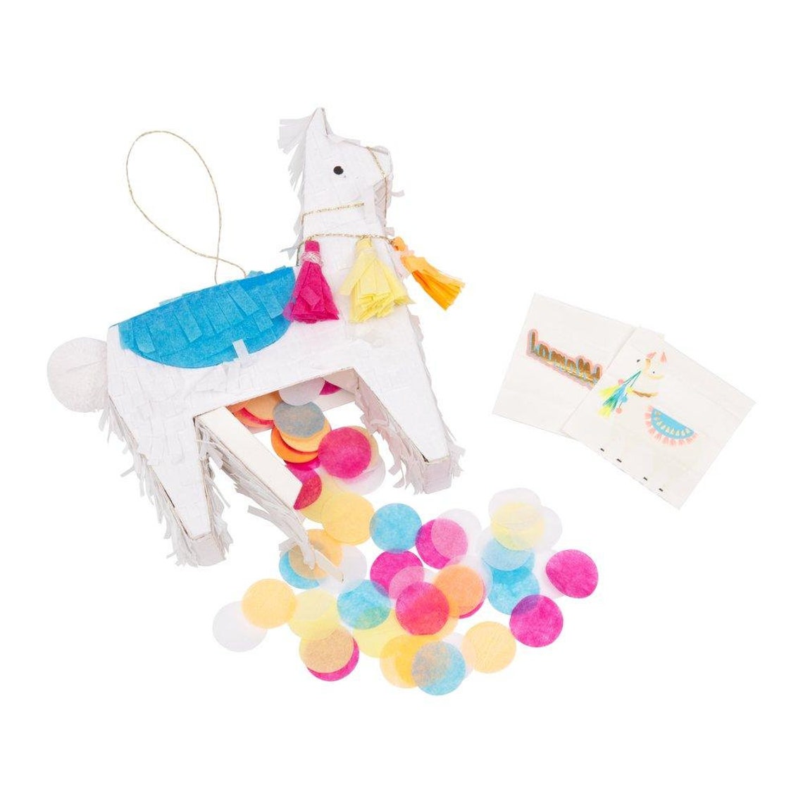 Mini Llama Pinata Favors Small Llama Party Piñata with | Etsy