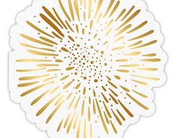 Fireworks Die Cut - Etsy