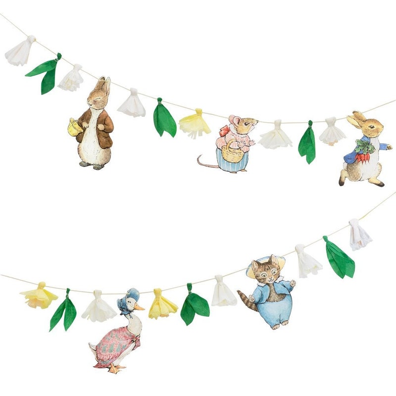 Rabbit Garland - Etsy