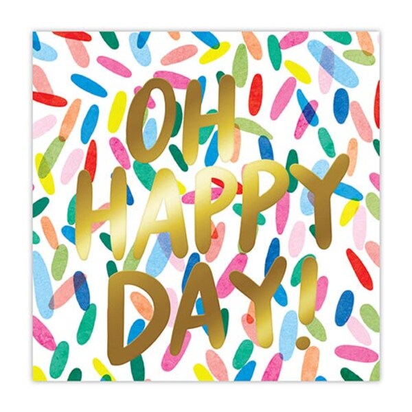 Oh Happy Day Napkins - Etsy