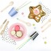 Pink Heart Wooden Cutlery, Set of 18 Wooden Cutlery Pieces Includes 6 ...