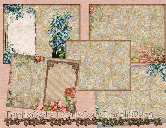 Scattered Pages Kit 208 | Etsy