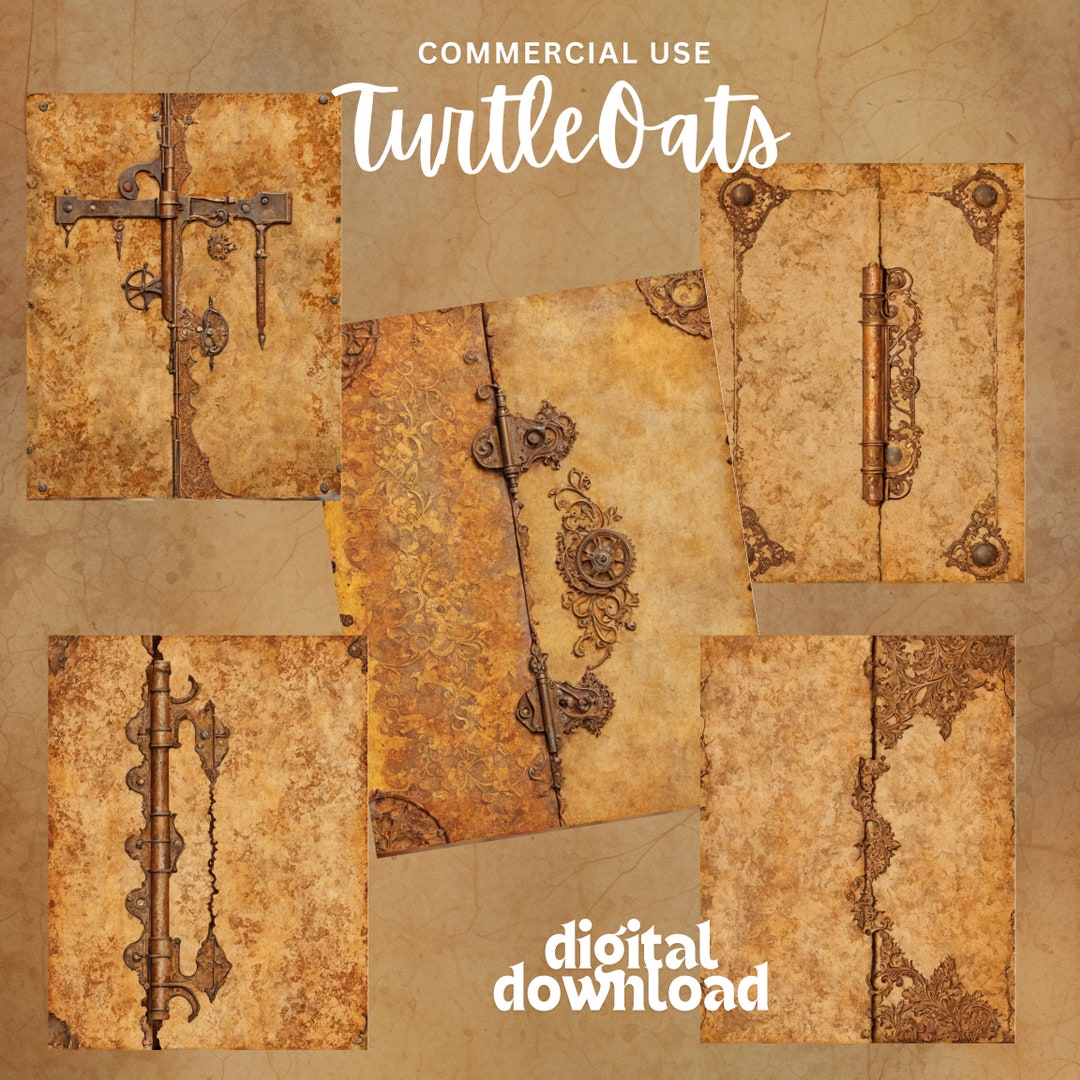 Rusty, Rustic Hinges, Portrait Size, Digital Download - Etsy
