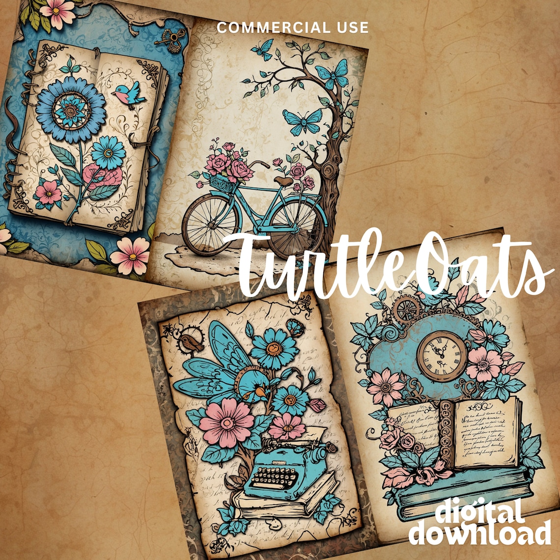 Life in Bloom, Spring, Journal Pages, Digital Download - Etsy