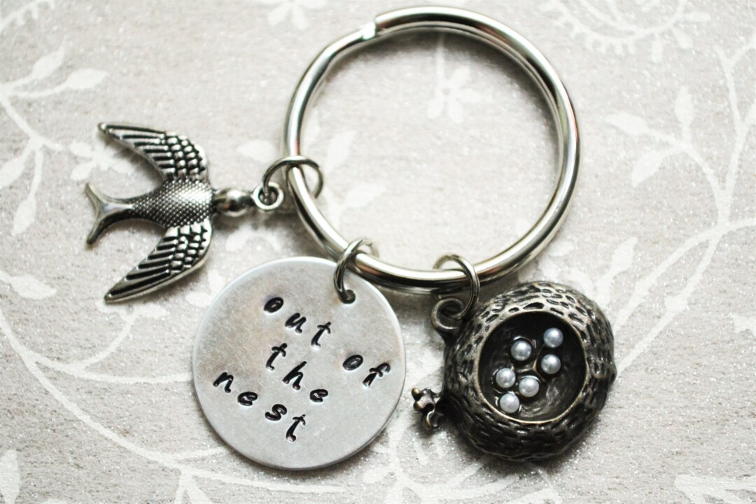 Bird Keychain, Adult Keychain, Inspire Keychain, Milestone Keychain ...