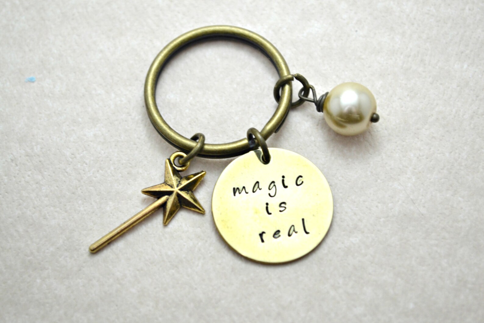 Magic Keychain Fairy Keychain Geek Keychain Fantasy - Etsy