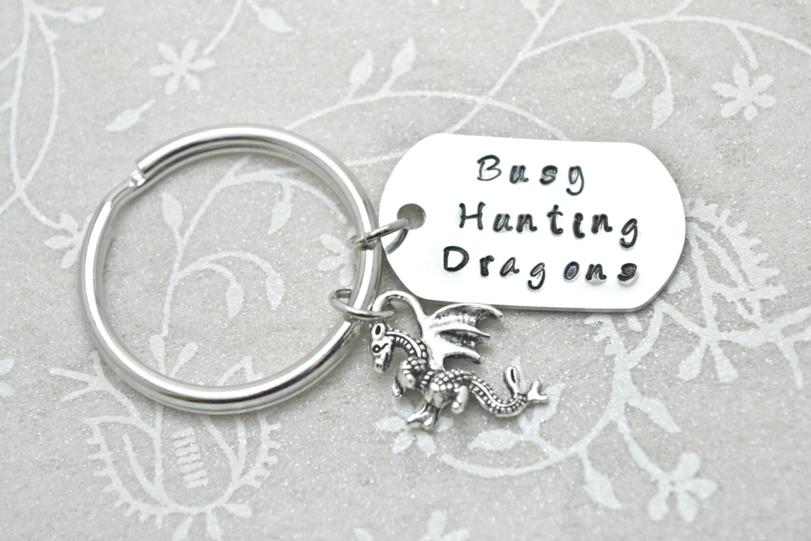 Dragon Keychain, Nerd Keychain, Geek Keychain, Videogame Keychain, Lore ...