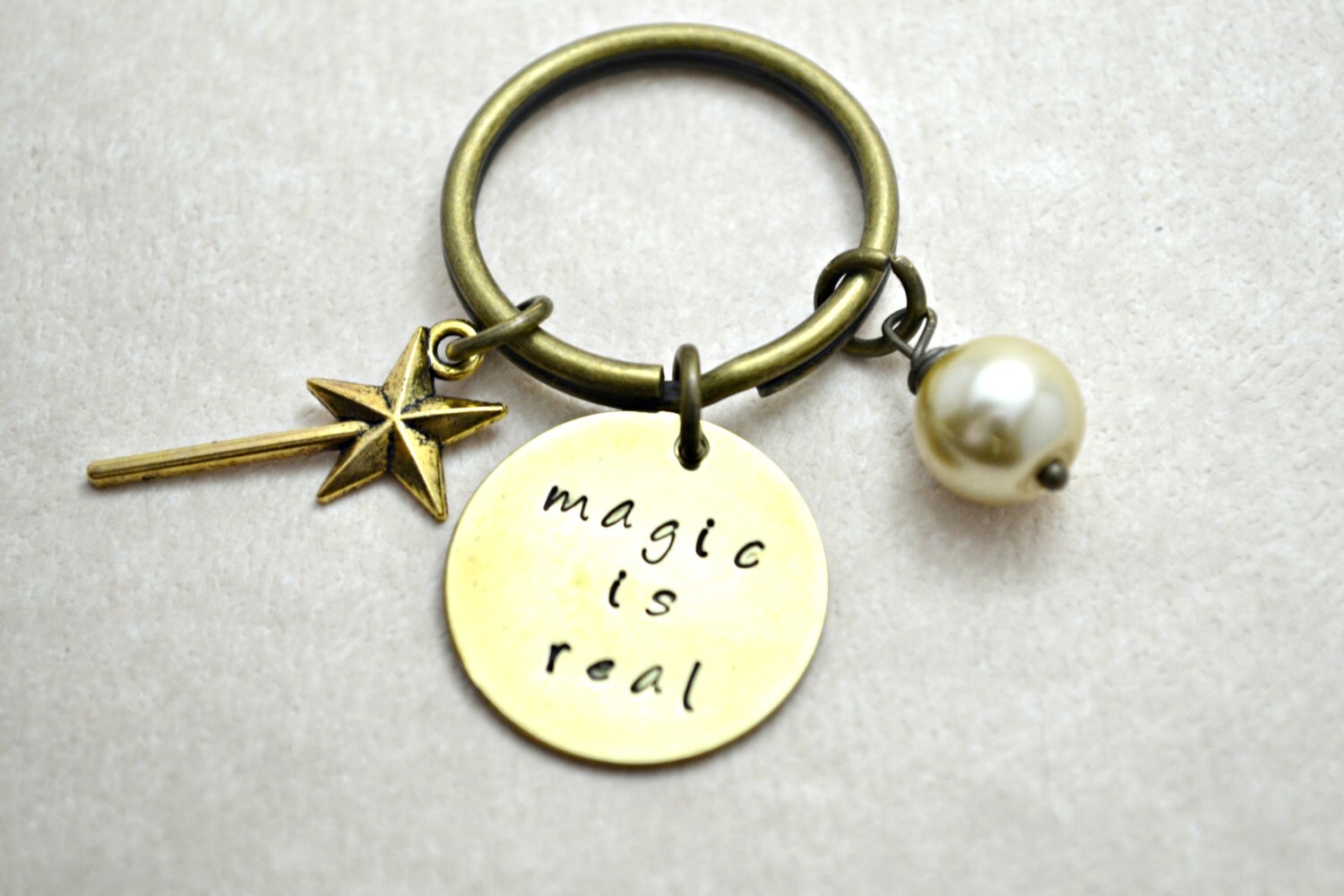 Magic Keychain Fairy Keychain Geek Keychain Fantasy - Etsy