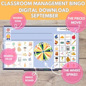 Classroom Management Bingo - Etsy
