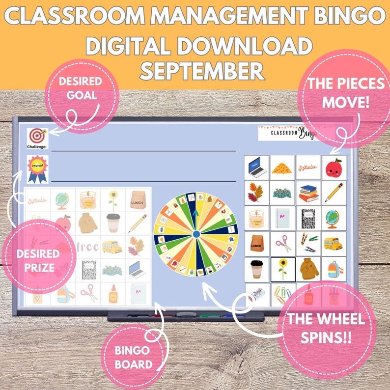 Classroom Management Bingo - Etsy
