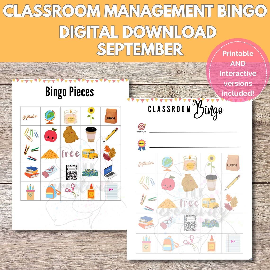 Classroom Management Bingo - Etsy