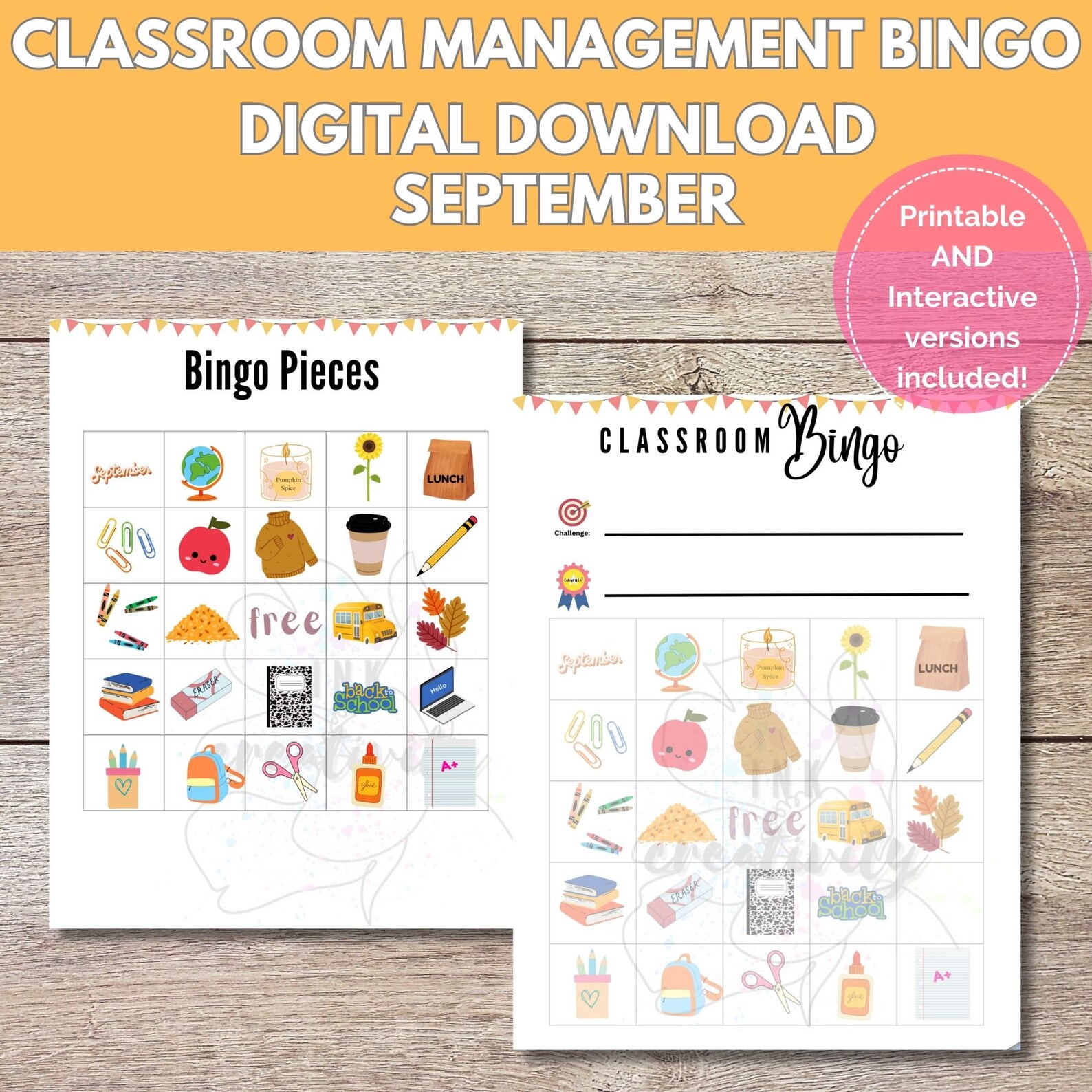 Classroom Management Bingo - Etsy