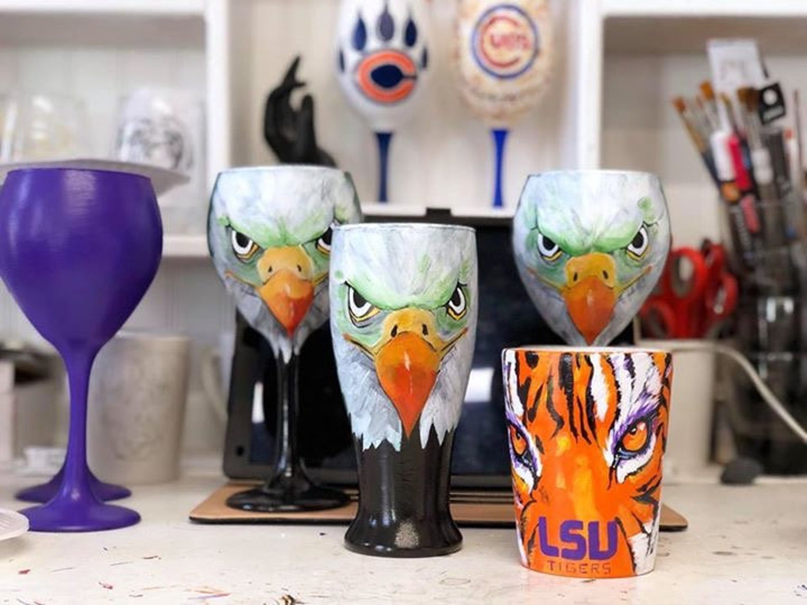 LSU Tiger Coffee Mug | Etsy