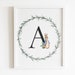 Printable Letter R Wall Art, Nursery Print, Baby Room Art, Beatrix ...