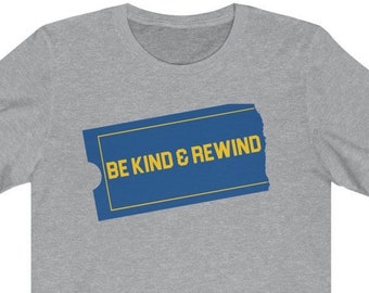 Be Kind Rewind Shirt - Etsy