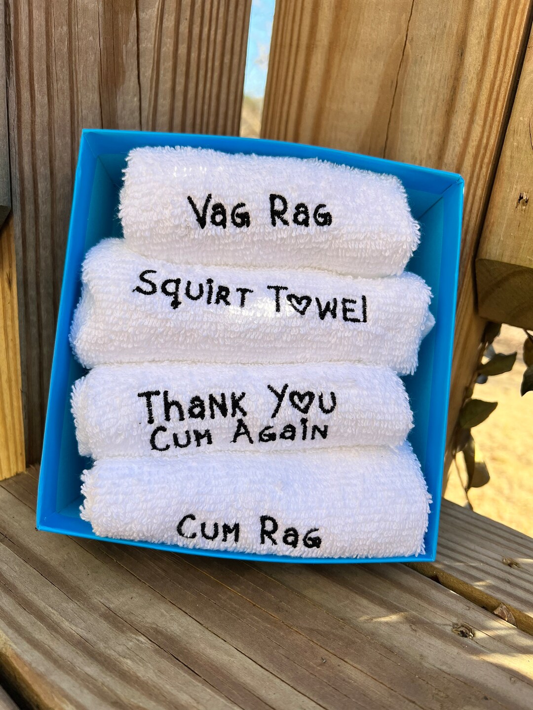 Custom Sex Rag Set Of 4 Your Choice Of Designs Valentines T T 