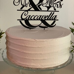 Custom Wedding Cake Topper by Wedding Tokens - Your Choice of Design ...
