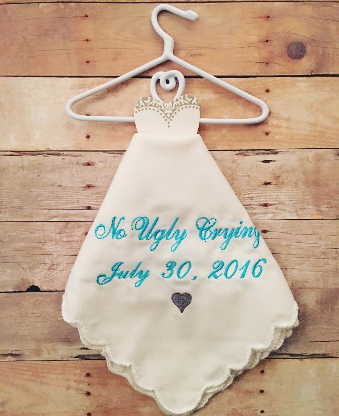 Set of 100 No Ugly Crying Wedding Handkerchiefs - Etsy