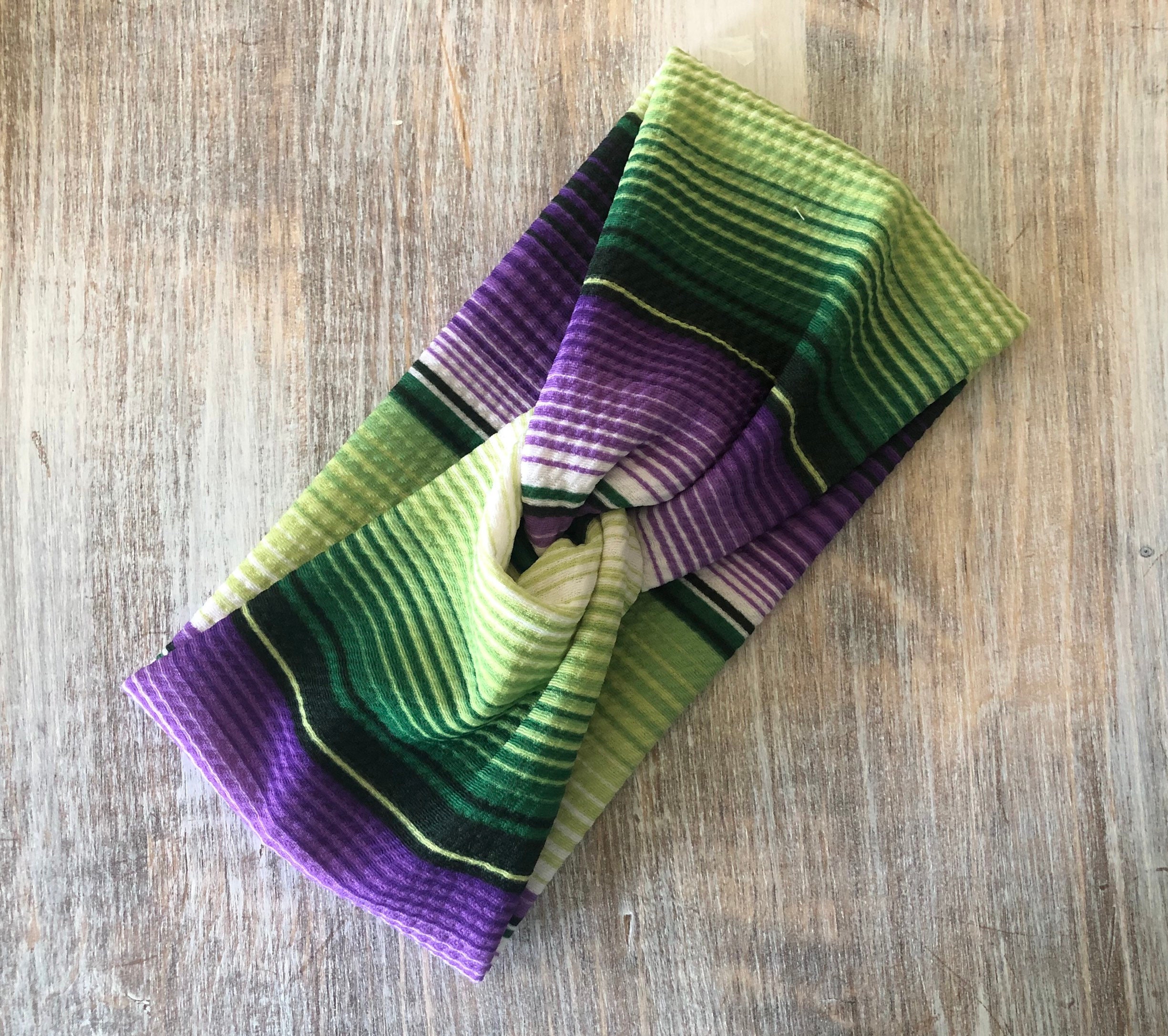 Serape Multi Color Headband, Twisted Turban Headband, Boho Headband ...