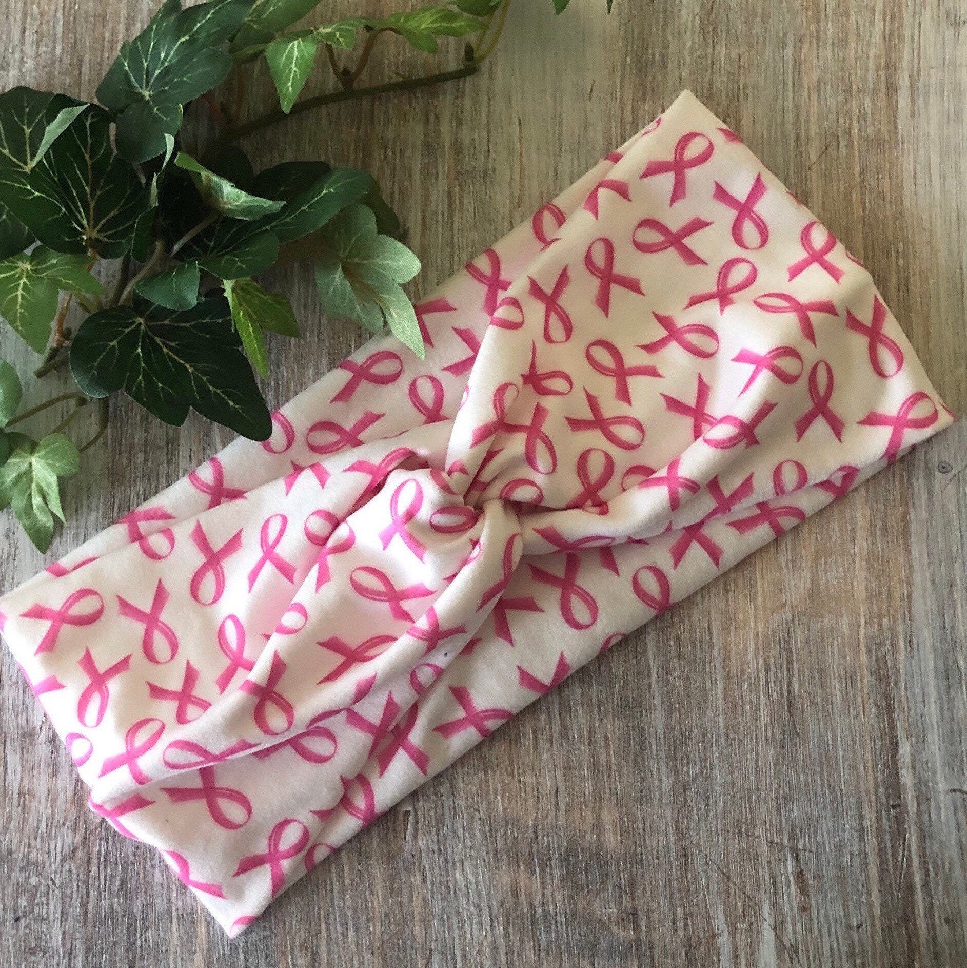 Breast Cancer Awareness Headband Healthcare Worker Headband | Etsy