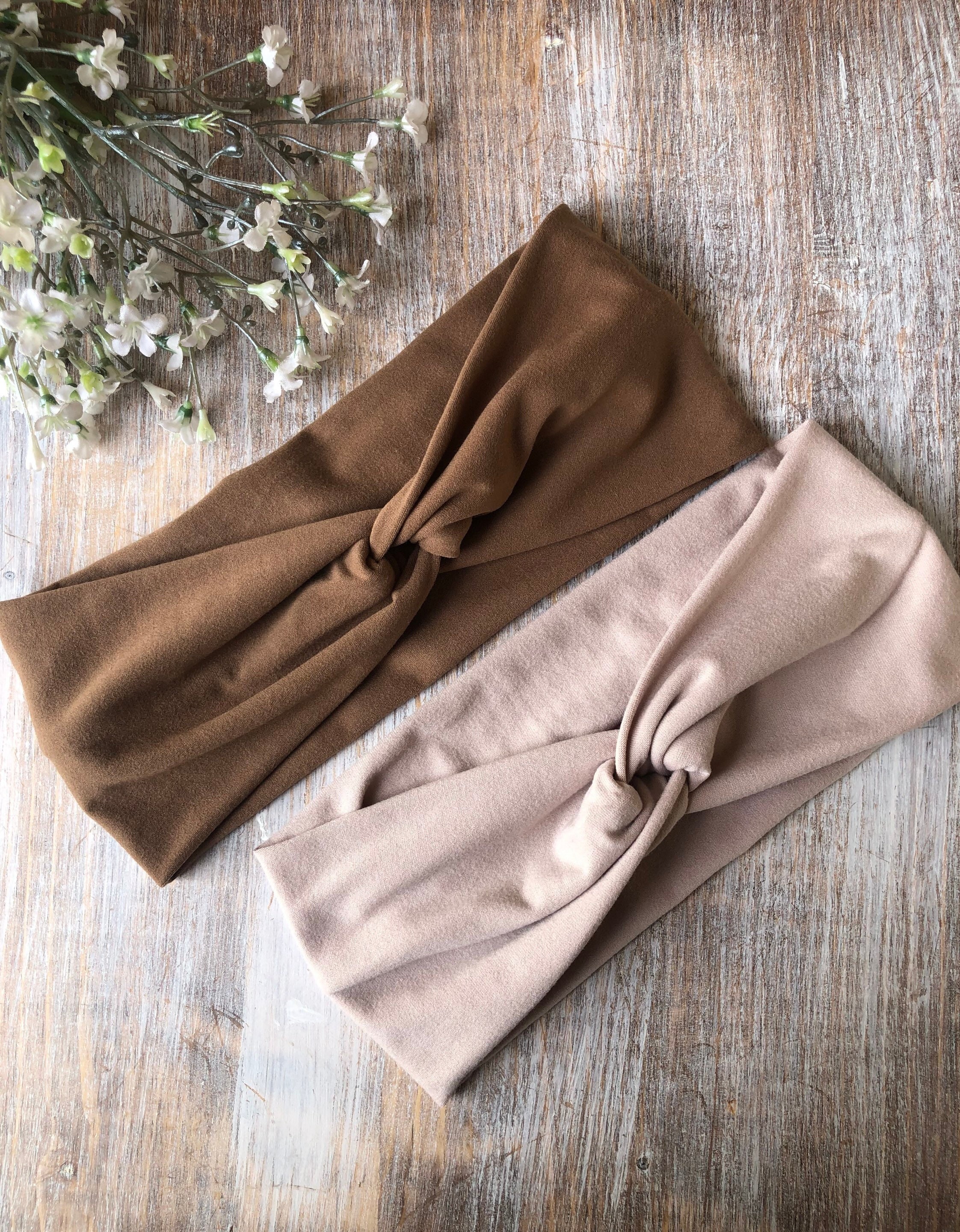 Neutral Fall Autumn Soft Stretch Headbands Teen and Women - Etsy