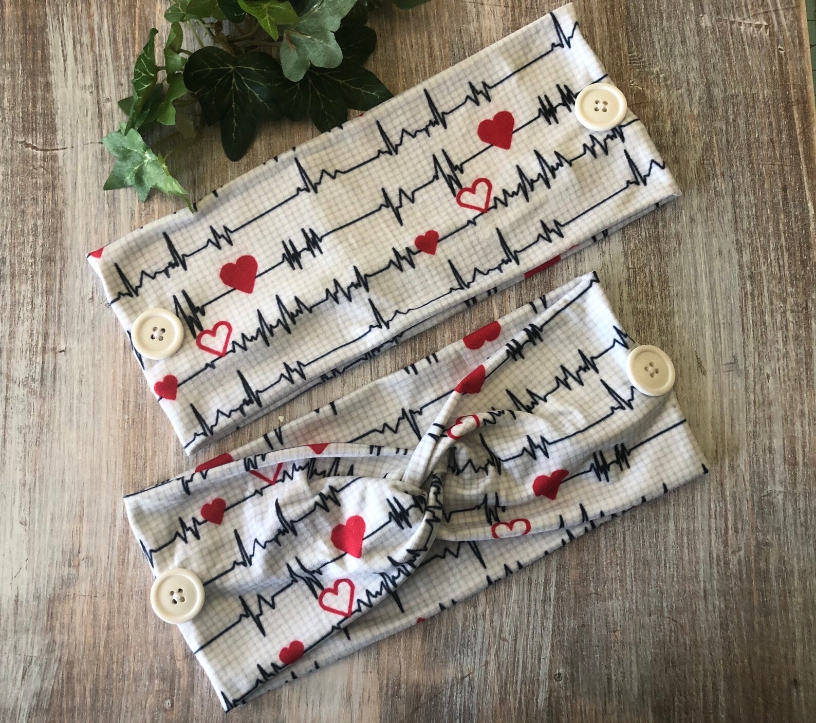 Headbands With Buttons Healthcare Worker Headbands Nurses - Etsy