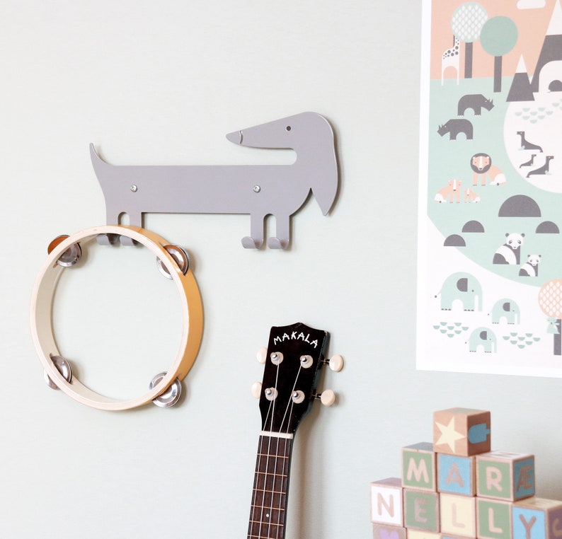 Dachshund Wall Hanger Kids - Etsy