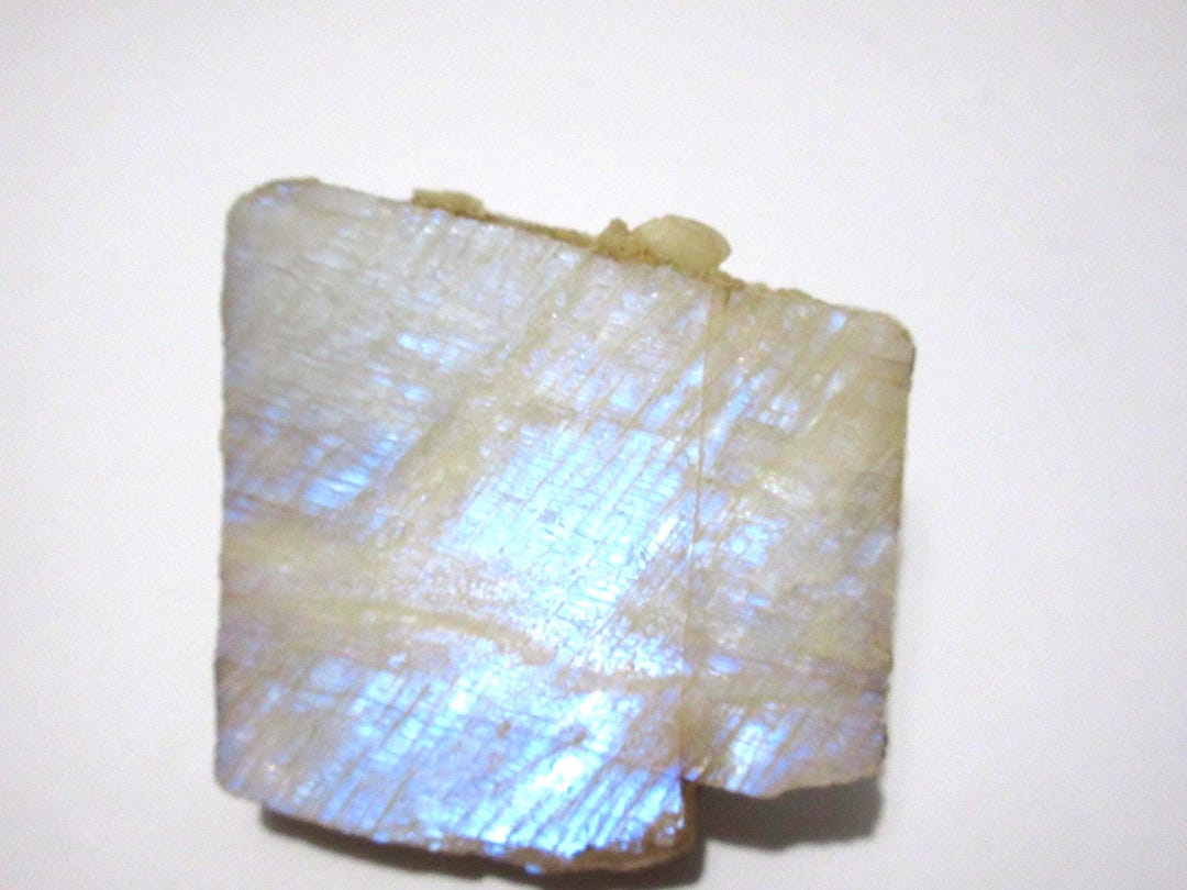 African Moonstone Polished Slice - Etsy