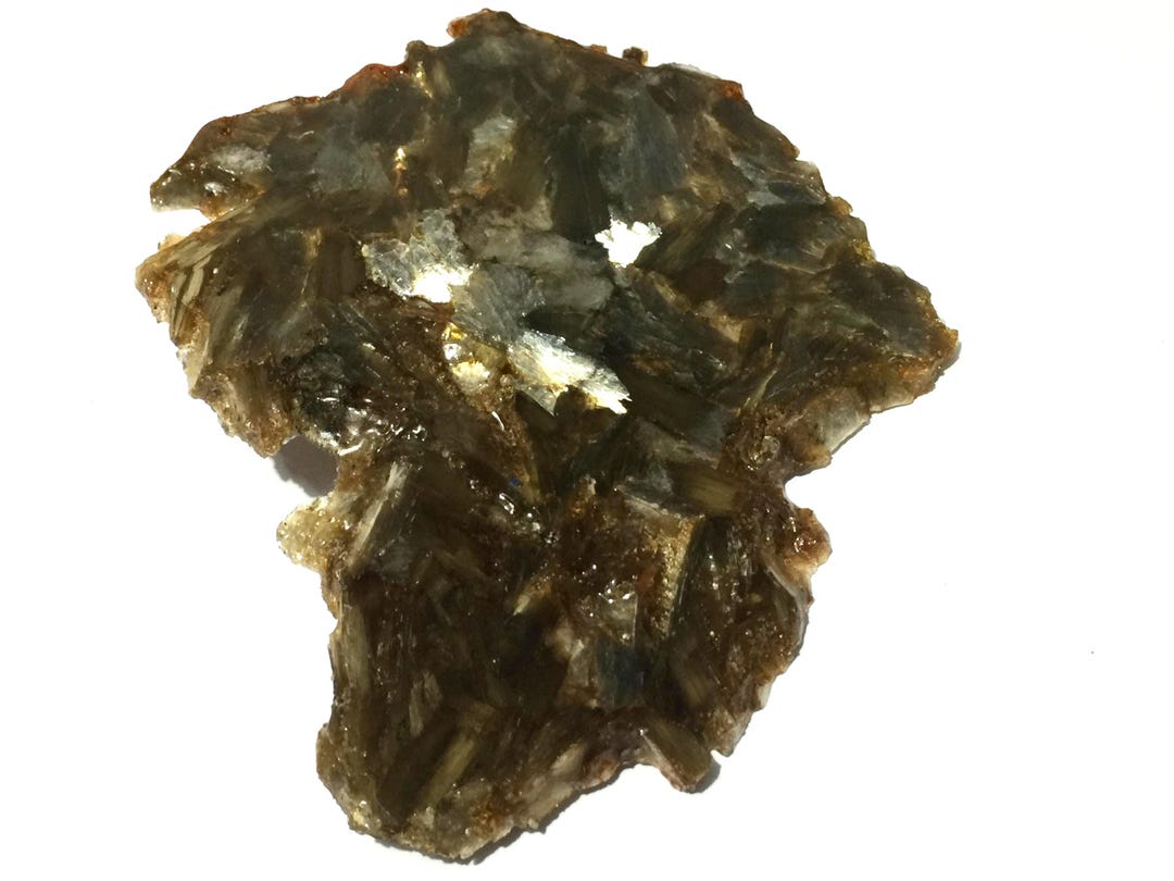 Polished Phlogopite Mica Slice (13.8x12.2x0.45 Cms) - Etsy