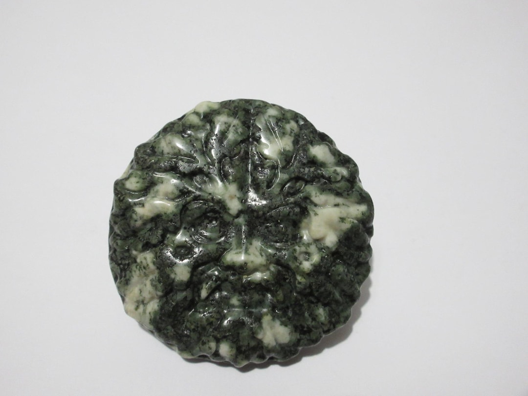 Spotted Stonehenge Bluestone 'the Green Man' preseli - Etsy
