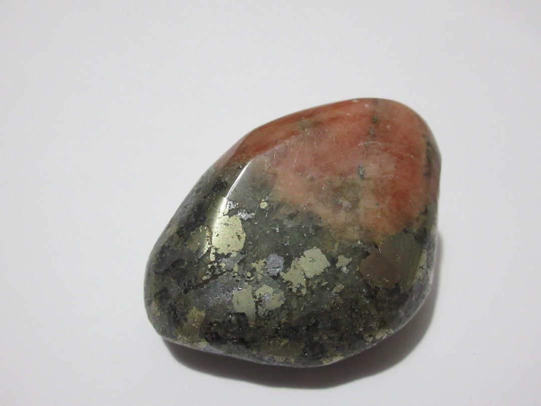 Pyrite/triplite/wagnerite Tumblestone Large - Etsy