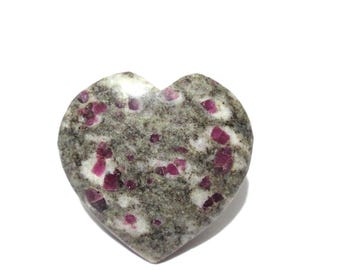 Ruby in Matrix Heart 'A' Grade - Etsy