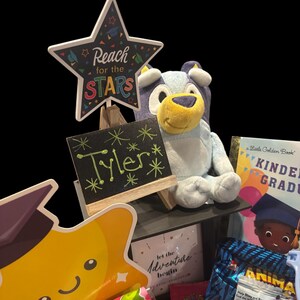 Bluey Pre K & Kinder Graduation Baskets - Etsy