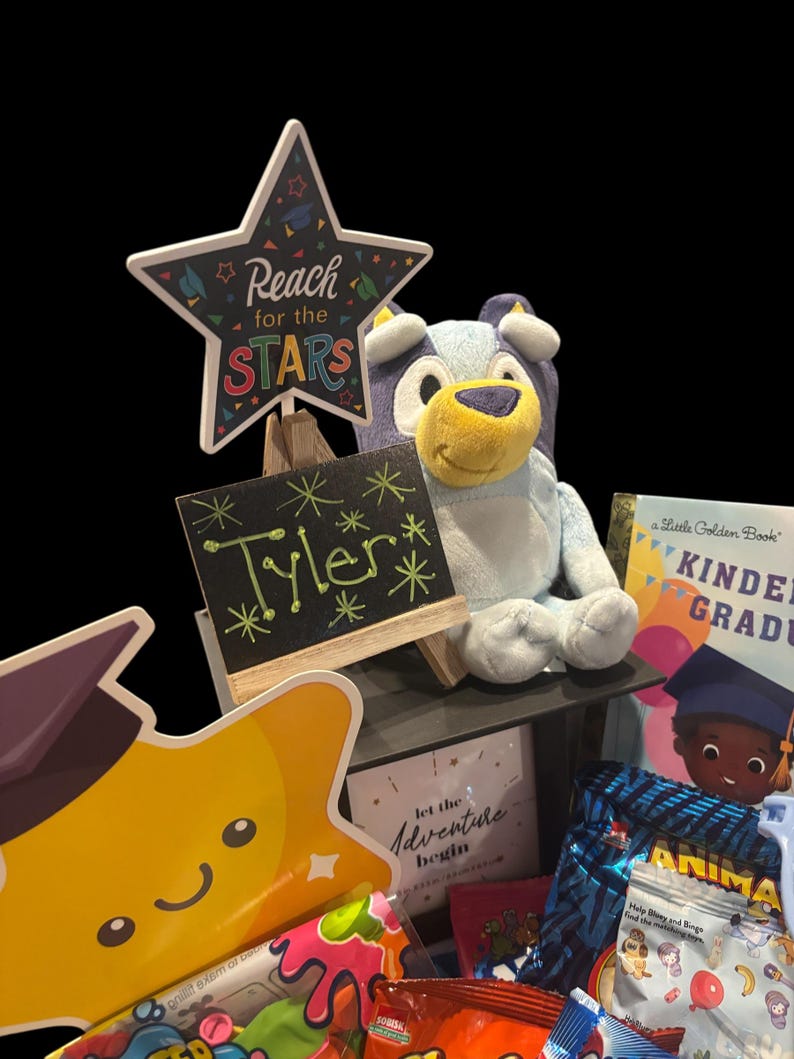 Bluey Pre K & Kinder Graduation Baskets - Etsy