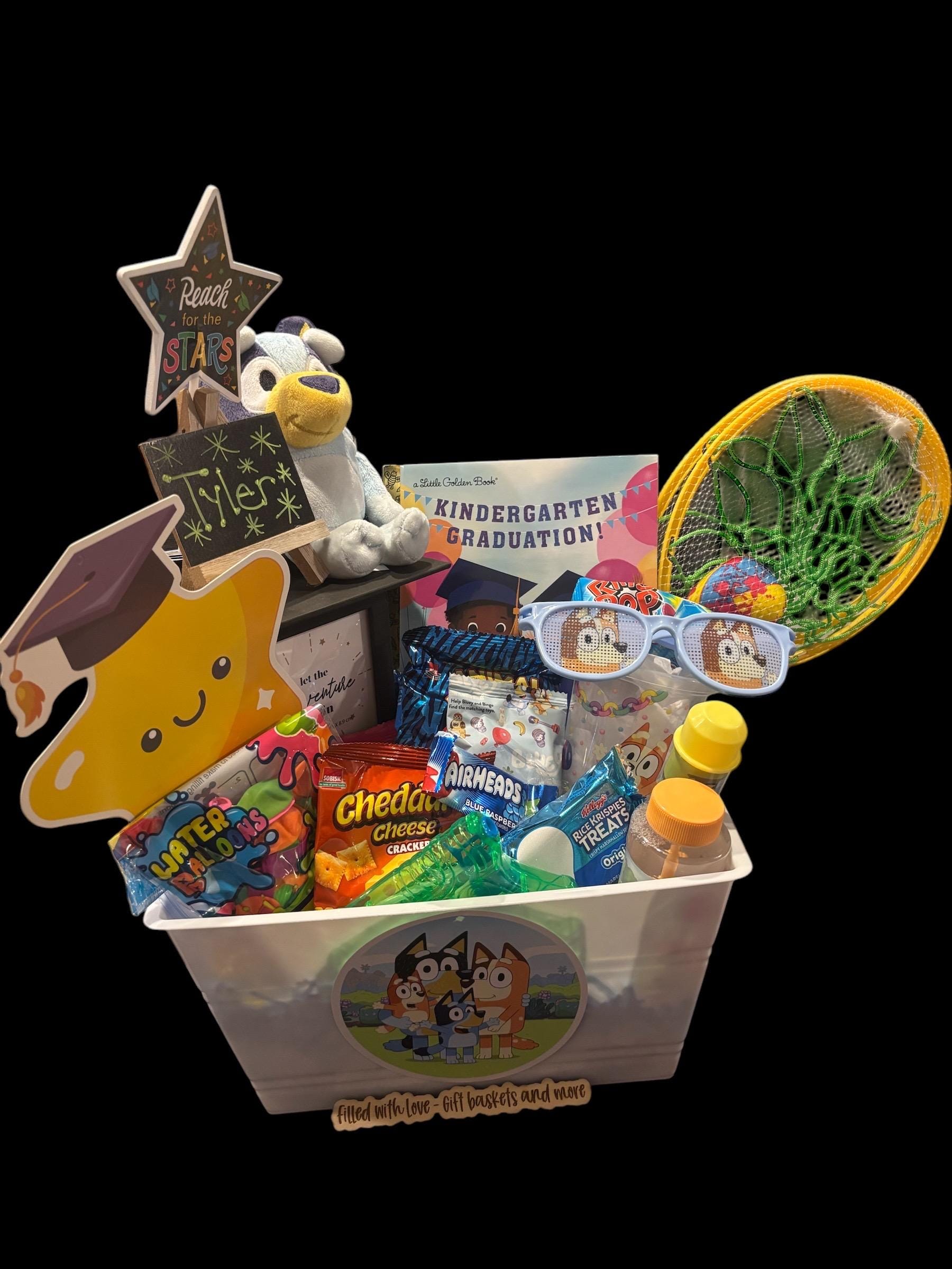 Bluey Pre K & Kinder Graduation Baskets - Etsy