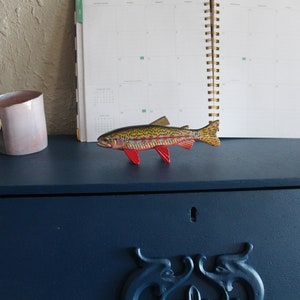 Realistic Brook Trout Replica - Etsy