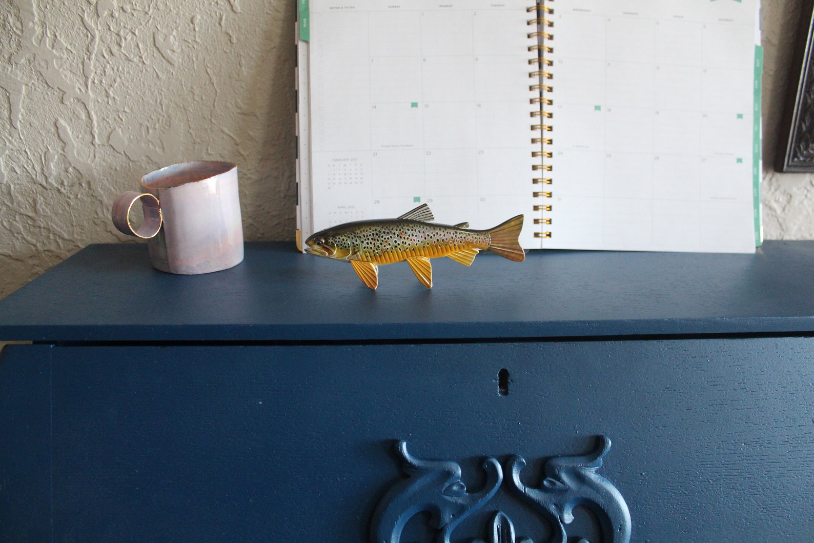 Realistic Brown Trout Replica - Etsy