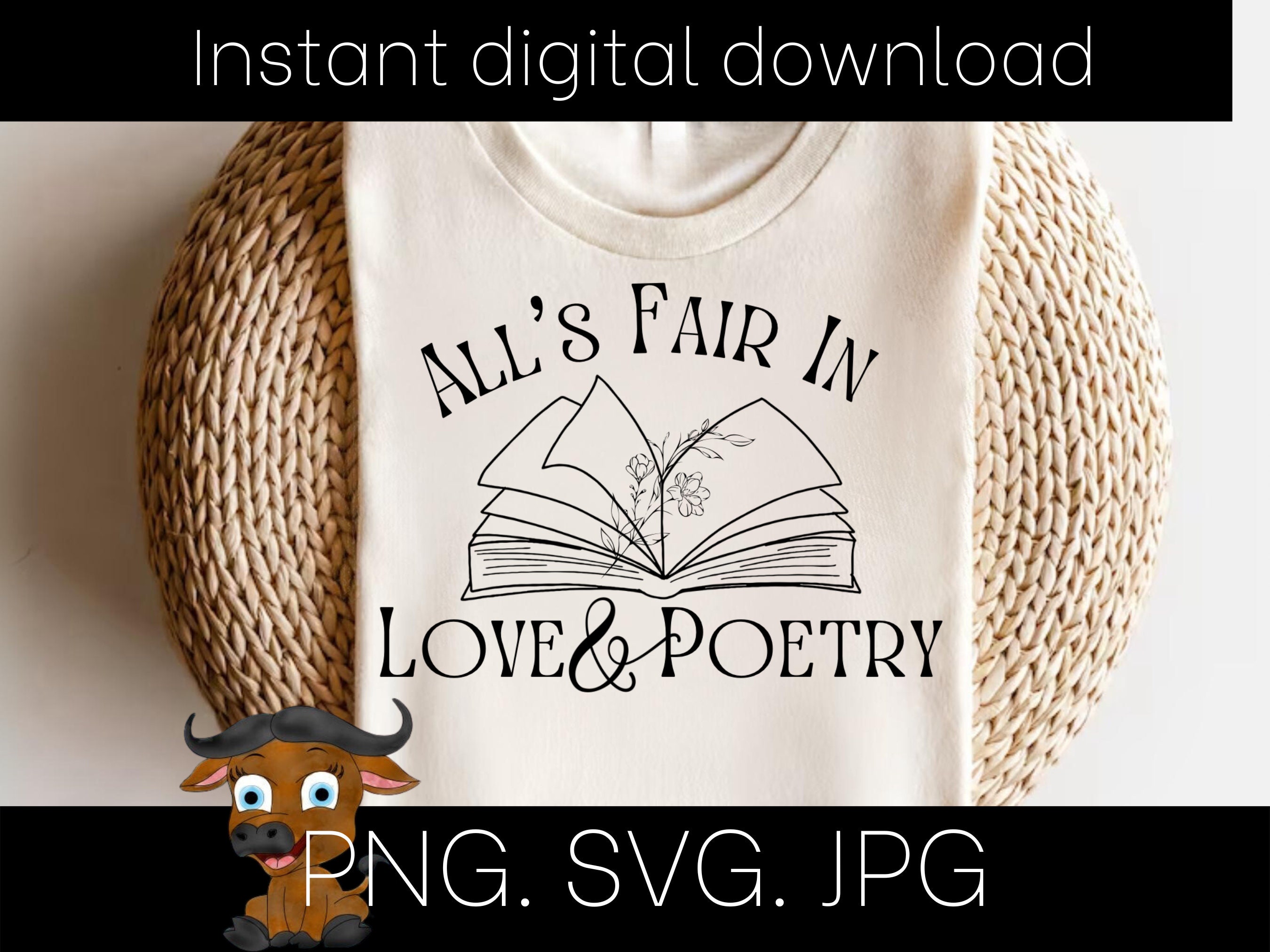 Alls Fair in Love and Poetry Svg. PNG. Jpg. TTPD Digital Design ...