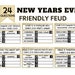 New Years Eve Family Feud. Friendly Feud. New Years Feud. New Year ...