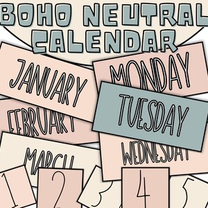 Boho Classroom Decor Bundle | Educational Wall Art | Homeschool Decor ...