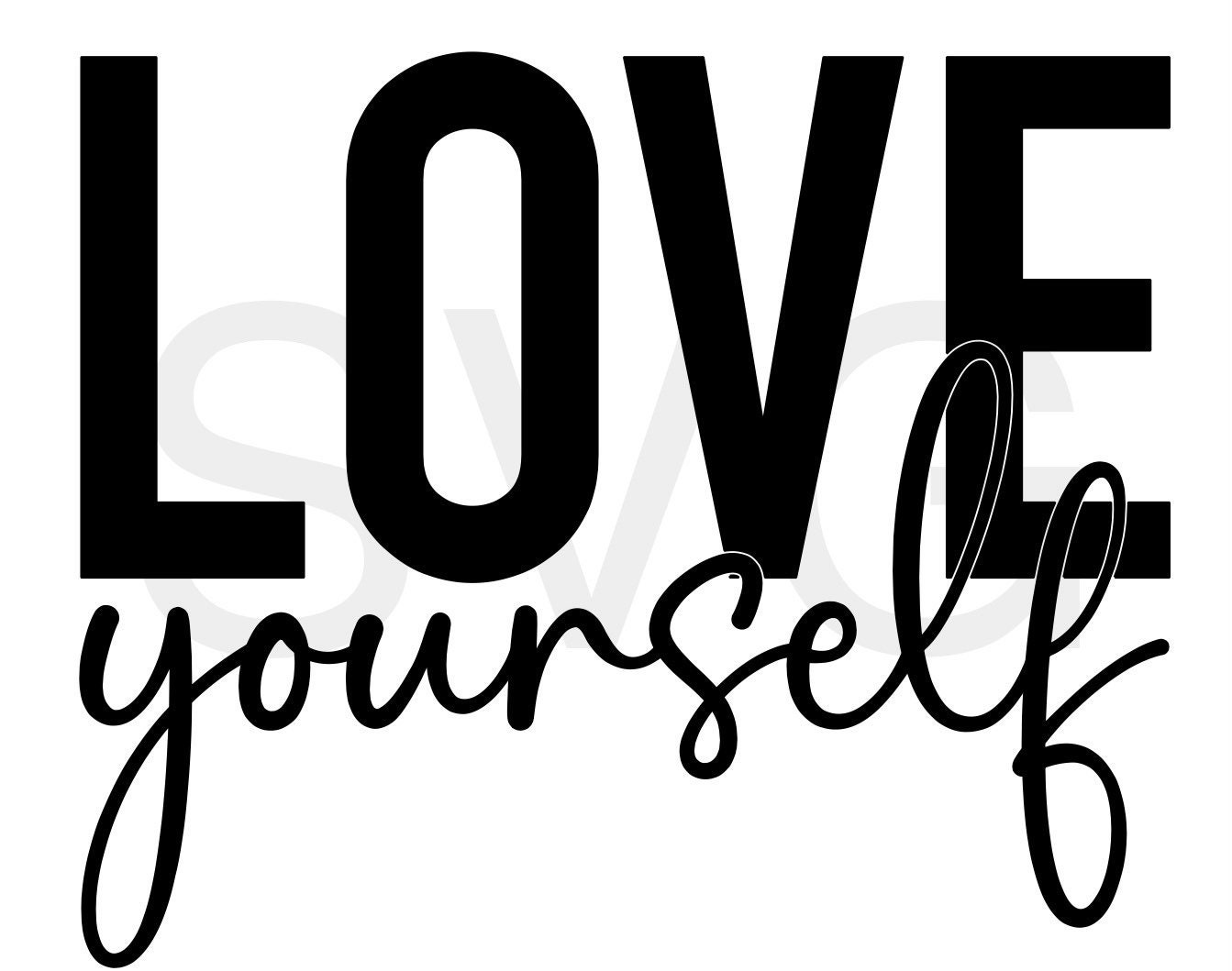 Love Yourself Svg Self Love Club Svg Self Care Svg Mental Etsy Canada