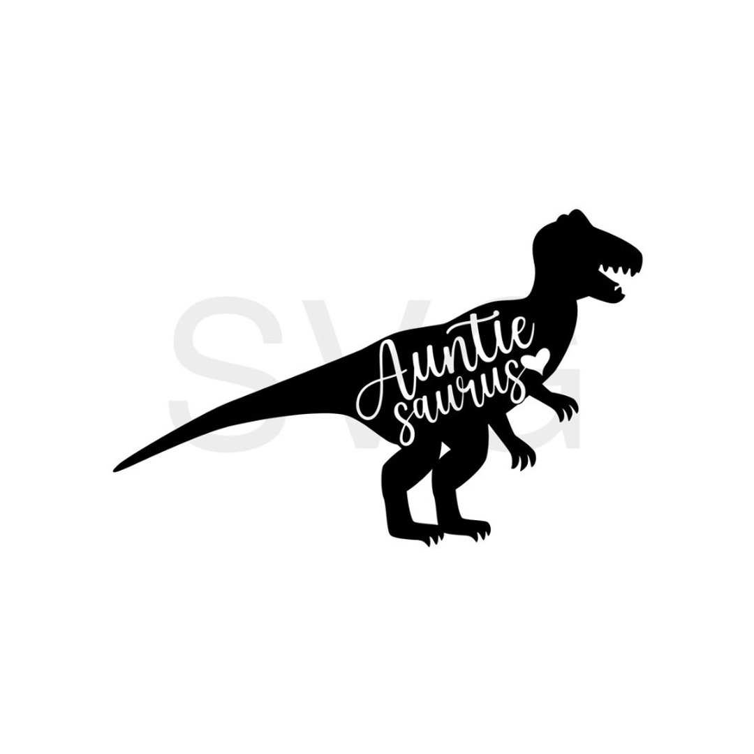 Auntie Saurus Svg, Aunt Svg, Dinosaur Svg - Etsy