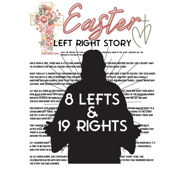 Bible Left Right Game - Etsy