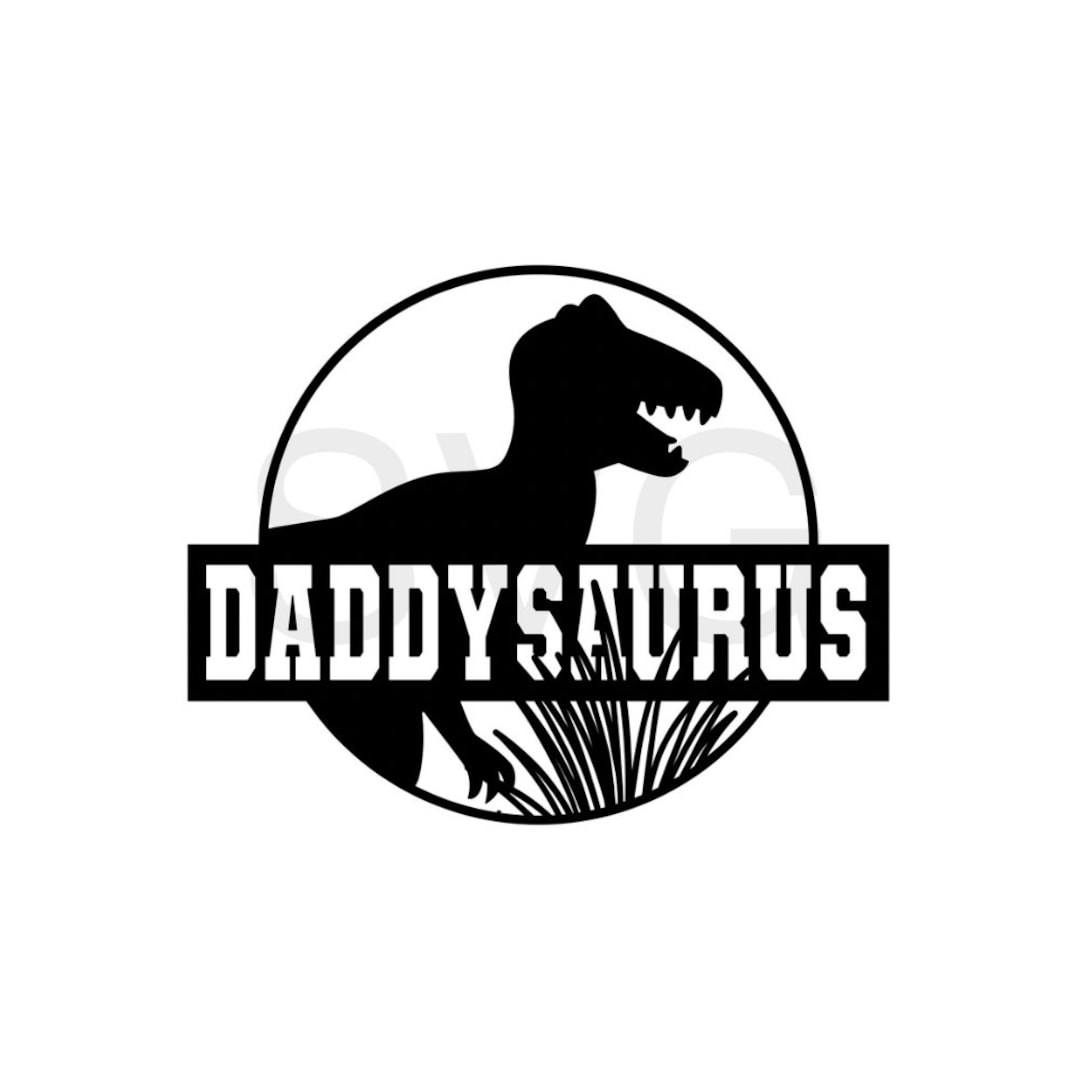 Daddy Saurus Svg. Dinosaur Family Svg. Family Saurus Svg. Daddysaurus ...