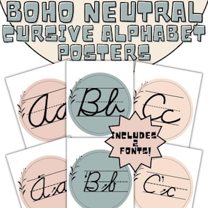 Boho Classroom Decor Bundle | Educational Wall Art | Homeschool Decor ...
