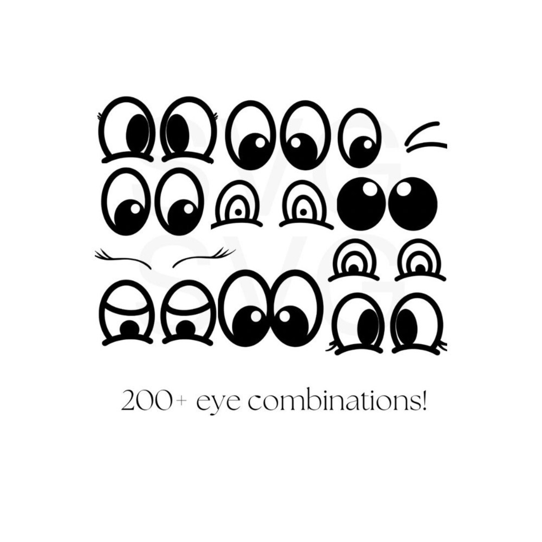 Smiley Face Svg. Evil Eye Svg. Lashes Svg. Eyelash Svg. Eyelashes Svg ...