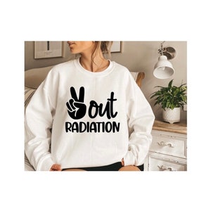 Cancer SVG Peace Out Radiation SVG Instant Download - Etsy