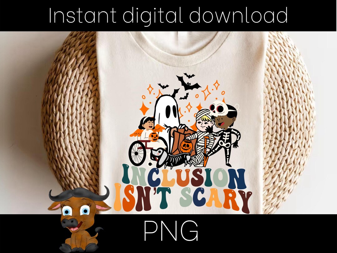 Inclusion Isn't Scary Halloween Sweatshirt, SLP Halloween Shirt ...