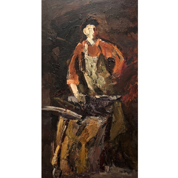 Craftsman Original Oil Painting - Etsy