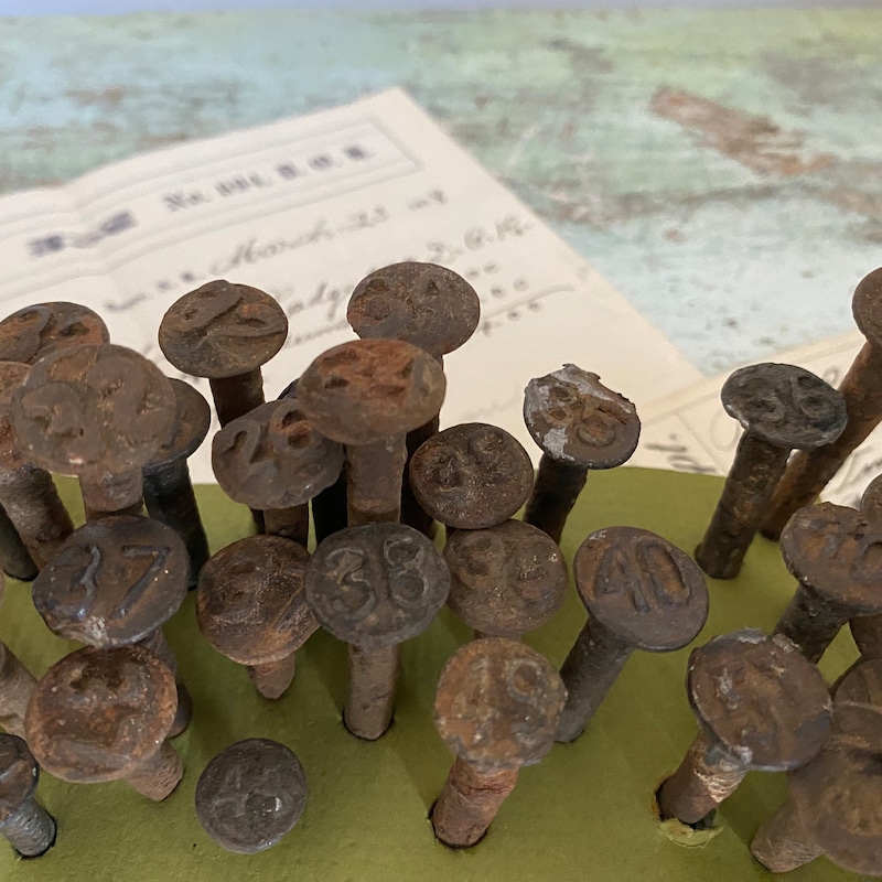 Railroad Nails - Etsy